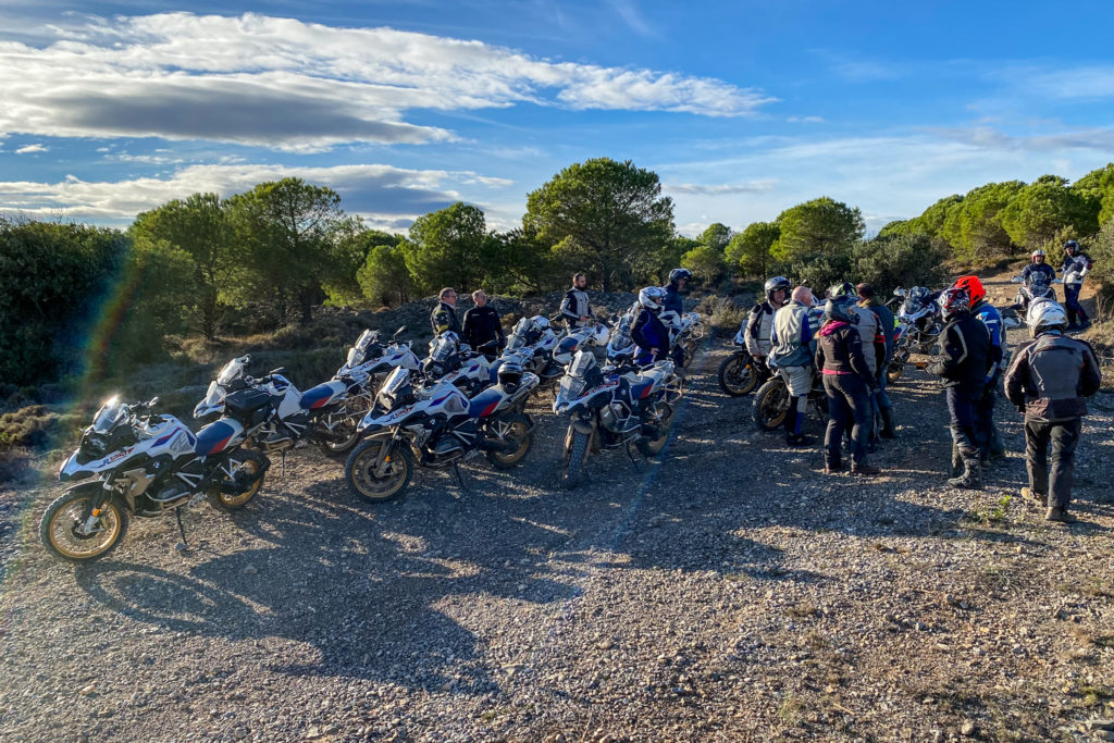 Découverte du stage Enduro Park Lastours en BMW R 1250 GS
